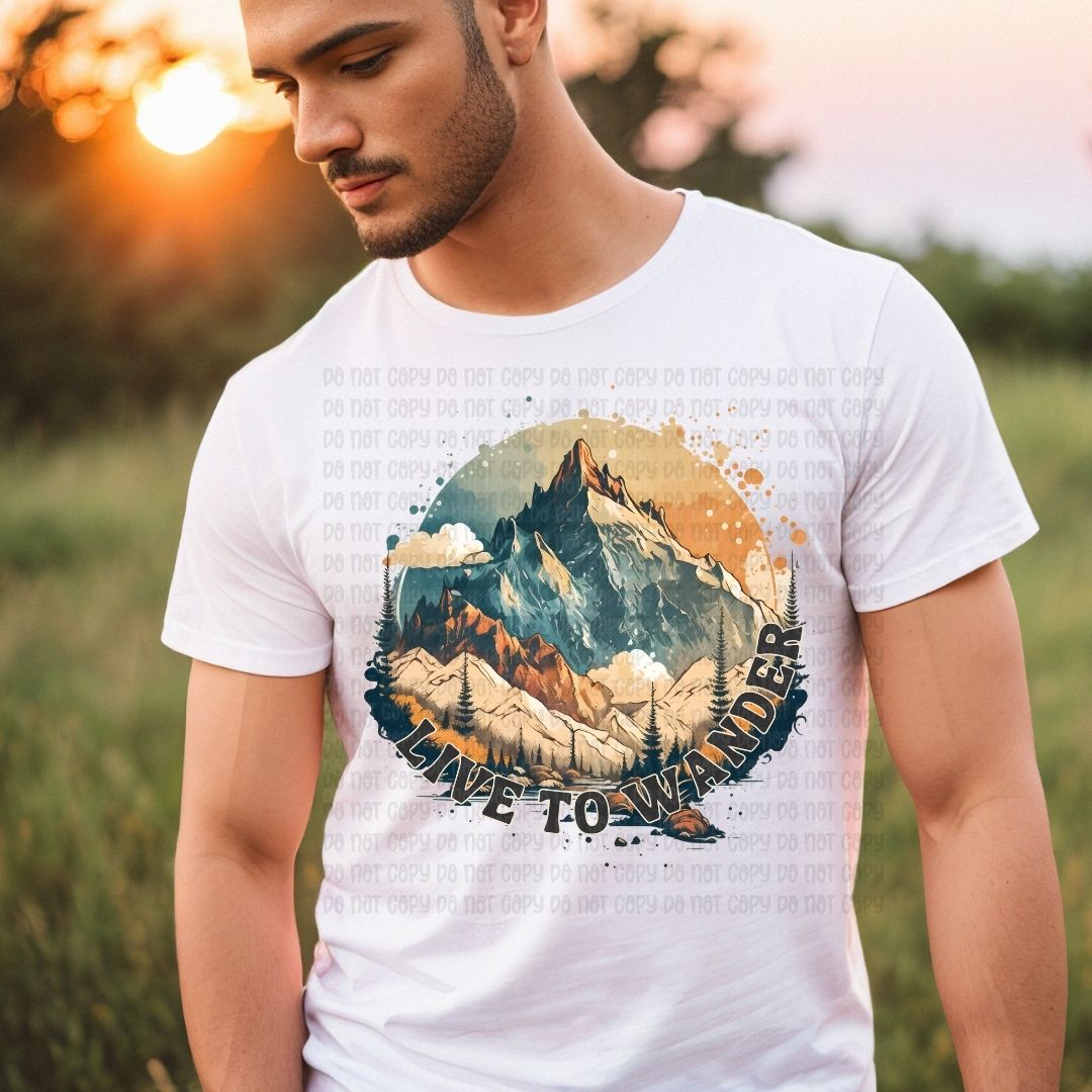 Live To Wander - DTF – Eh Okay Transfers