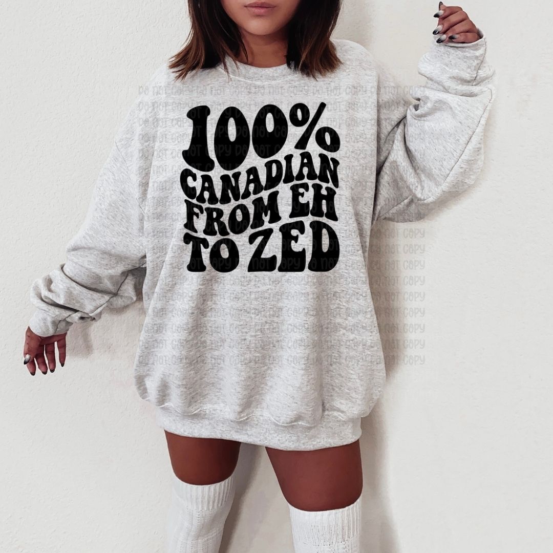 100% Canadian - DTF – Eh Okay Transfers
