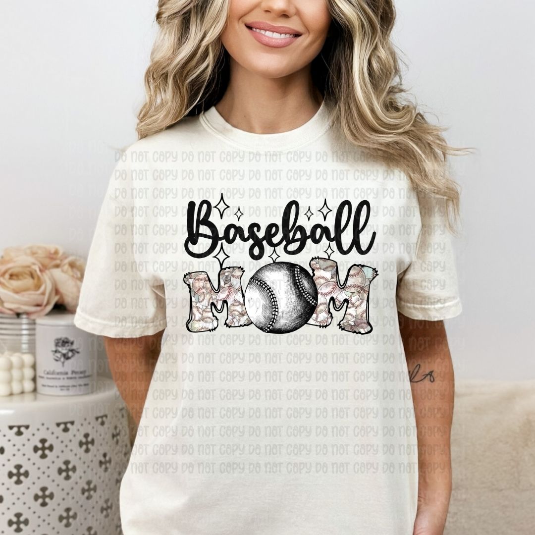 Baseball Mom - DTF – Eh Okay Transfers