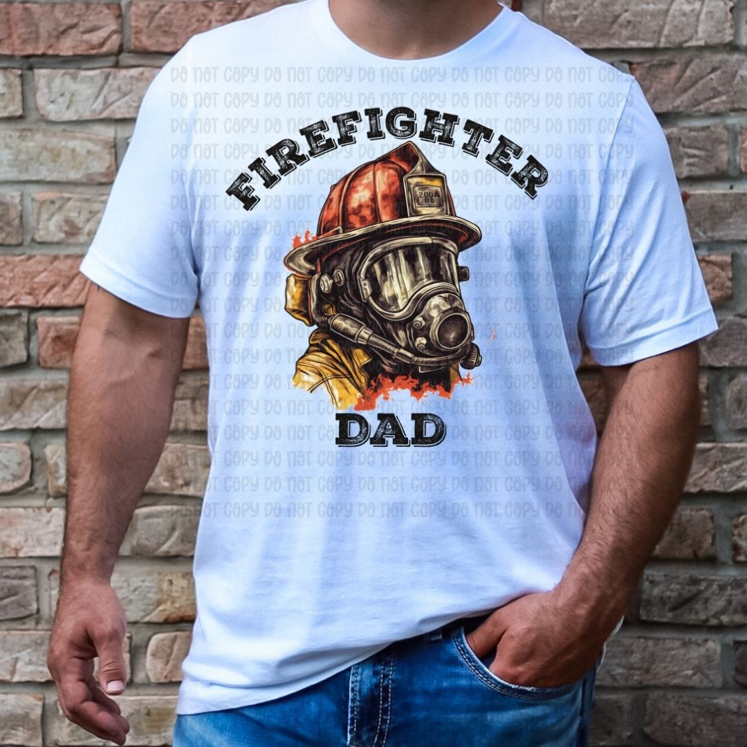 Firefighter Dad - DTF – Eh Okay Transfers